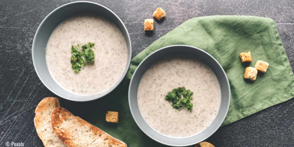 Pilzcremesuppe | Rezepte by Kribbelbunt